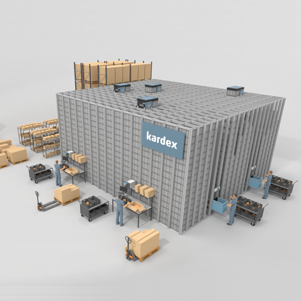 AutoStore Starter Grid – Affordable, Plug-and-Play Warehouse ASRS